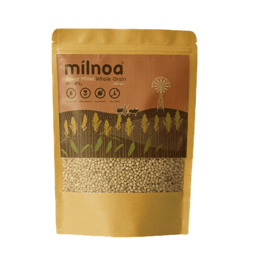 Jowar Millet Whole Grain (ज्वार) - Milnoa - Wholesome Millets